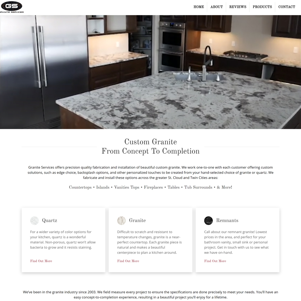 Granite Services - Cohlab Digital Marketing